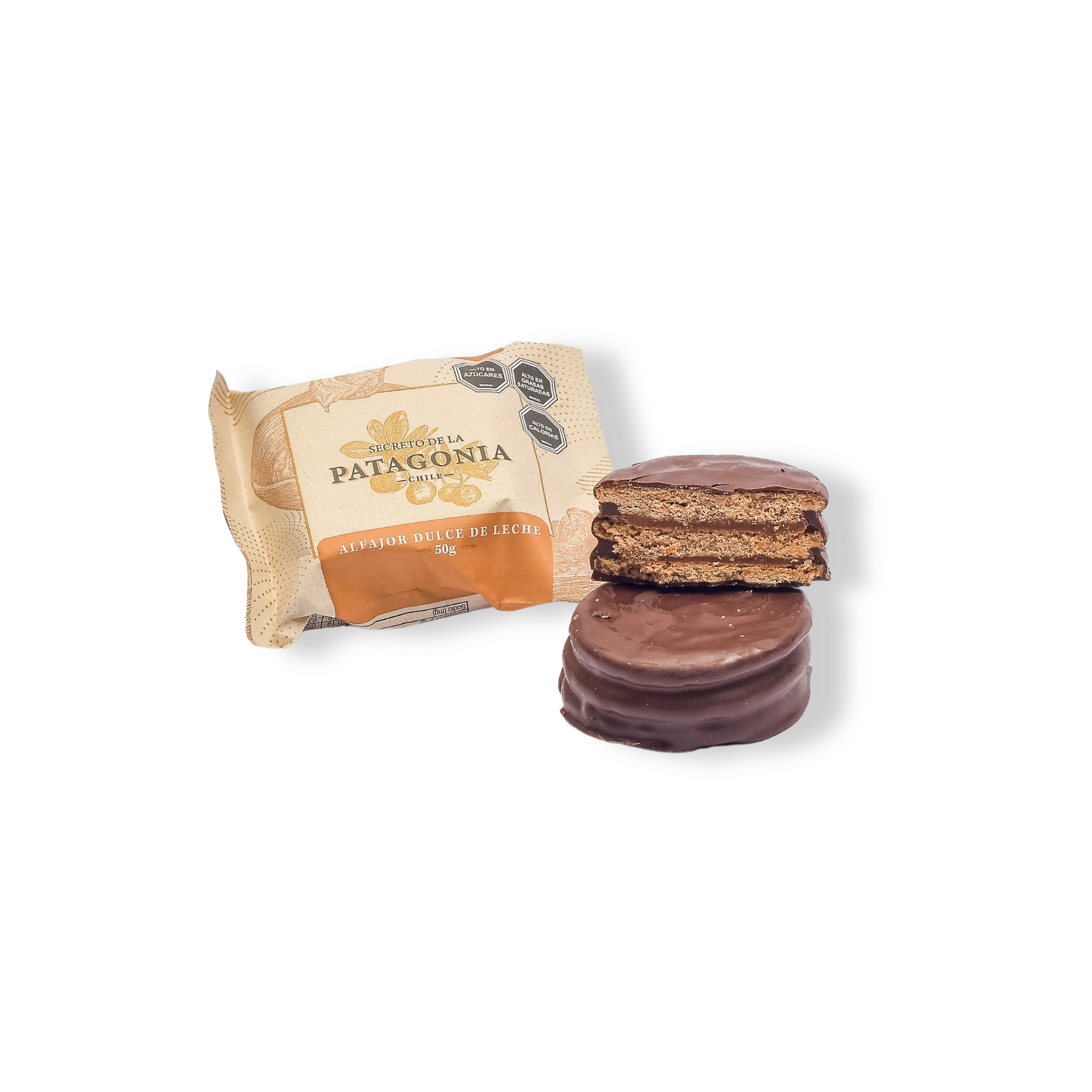 Alfajor Artesanal de Dulce de Leche | Chocolate Amargo y Doble Relleno ...